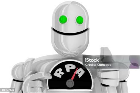 rpa 로봇 프로세스 자동화 속도계 3d 일러스트 개선에 대한 스톡 사진 및 기타 이미지 개선 과학 디지털 생성 이미지