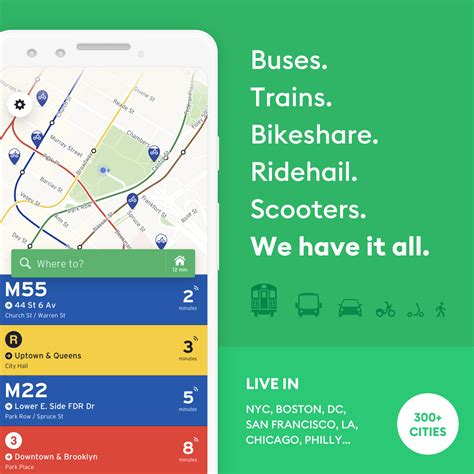 7 Transit Apps To Know How To Get From A To B