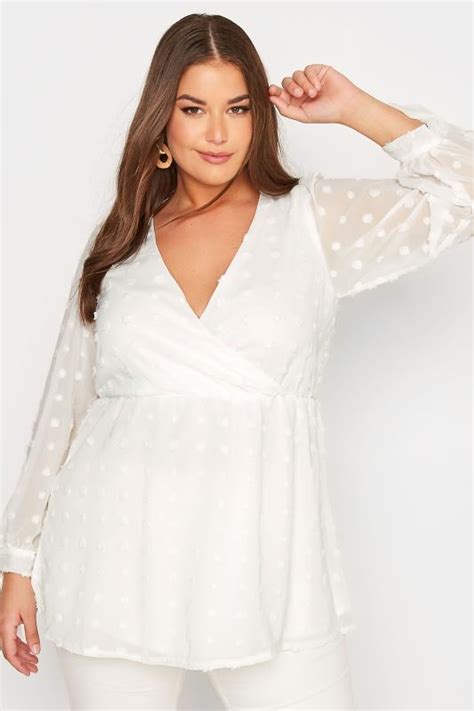 Plus Size Wrap Tops Wrap Around Tops Yours Clothing