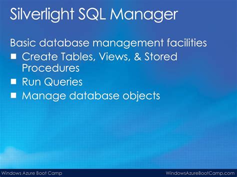 Sql Azure In This Module Learn How Sql Lives In The Cloud Ppt Download
