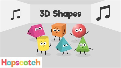 3d shapes song youtube