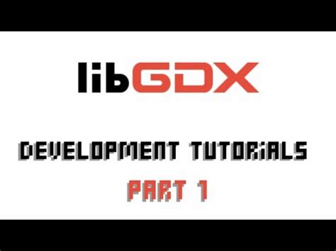 Java Game Development Libgdx Getting Started YouTube
