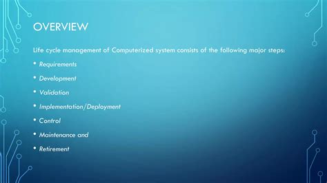 Life Cycle Management Of Computerized System Pdf