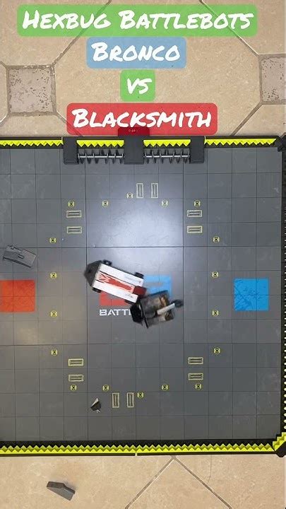 Bronco Vs Blacksmith … Hexbug Battlebots Hexbugbattlebots Hexbugvideos Battlebots Youtube