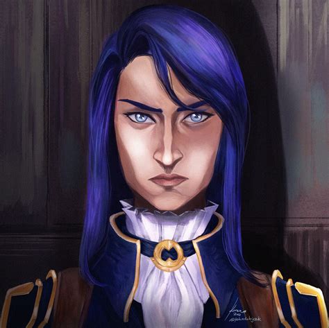 Artstation Arcane League Of Legends Caitlyn Kiramman