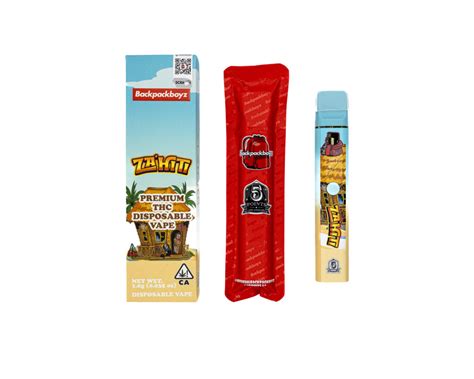 Backpack Boyz Disposable Rechargeable Vape Carts 1gm 1000mg