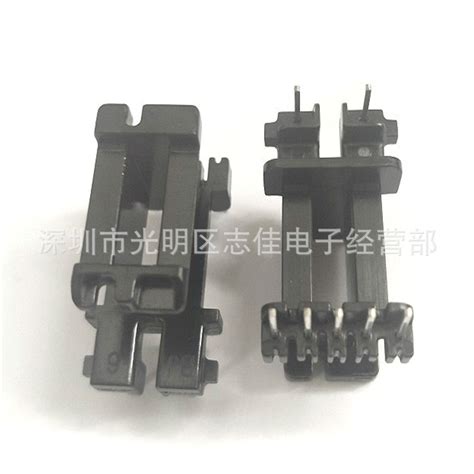 Ee18加宽骨架ee17变压器骨架通讯骨架加宽立式5 2针d1807干式 阿里巴巴