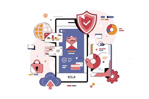 Premium Vector Data Visualization Concept Big Data Vector Illustration