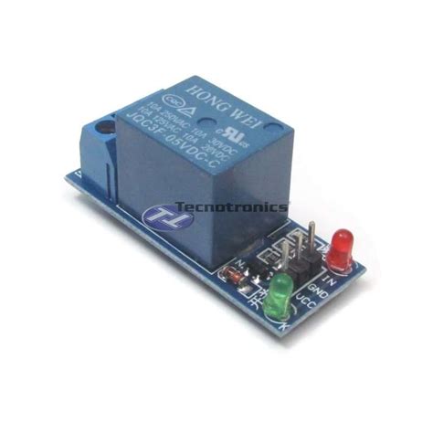 Modulo Rele 1 Canal 5v Automação Para Modulo P Arduino Tecnotronics