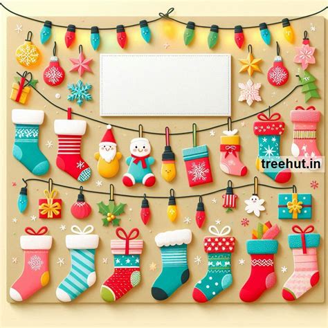 Christmas Socks Bulletin Board And Classroom Activity Ideas