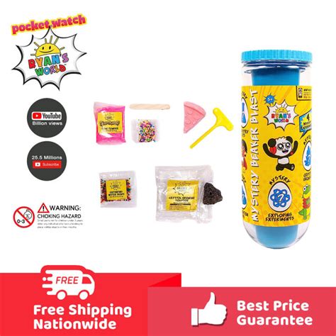 Ryans World Mystery Surprise Beaker Blast With 4 Mystery Experiments