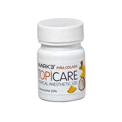 Topicare Anesthetic Gel By Mark3 Surgimac Dental Supply