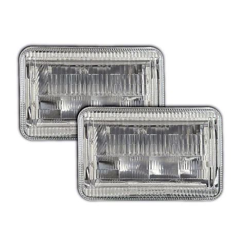 Quake Led Mustang Classic Series Tech 4x6 Inch Led Headlights With Rgb