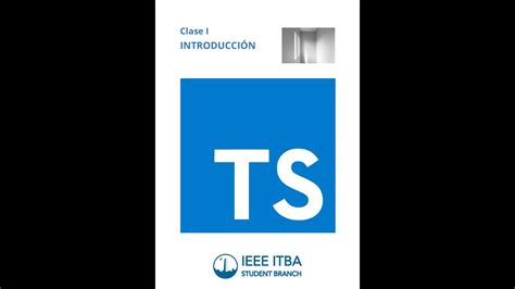 introducción curso de typescript 1ra edición youtube