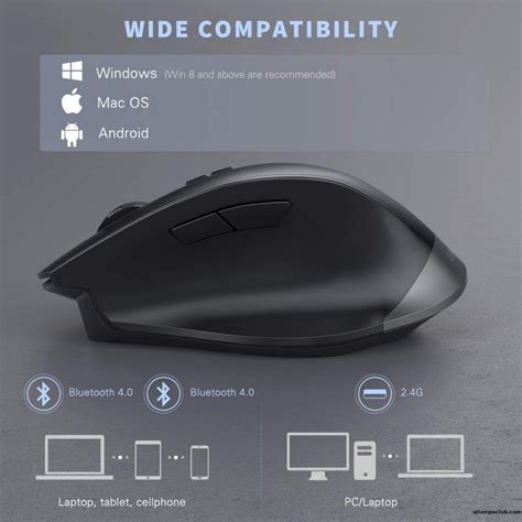Jellycomb Multi Device Bluetooth Mouse Aliangsclub