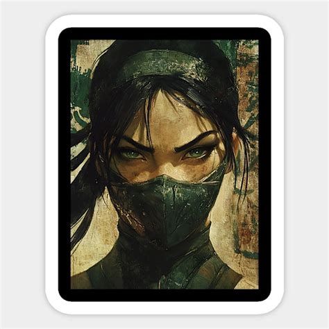 Mortal Kombat Jade Mk Jade Fanart Mortal Kombat Sticker Teepublic
