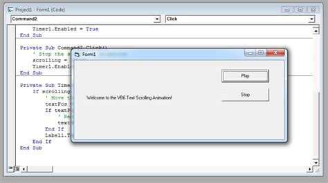 Teknologi 3d Pada Halaman Web Vb6 Text Scroll From Bottom To Top Animation With Button Code