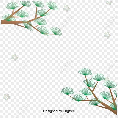 한국 전통 무늬 소나무 배경 일러스트 그만큼 Png 일러스트 무료 다운로드 Lovepik