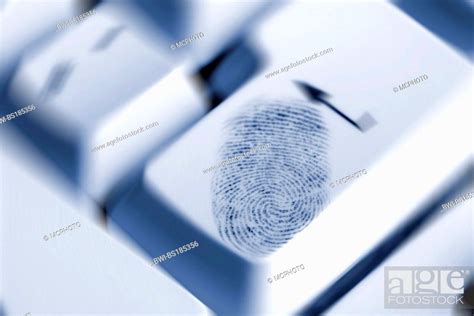 Fingerprint On Keyboard Stock Photo Picture And Rights Managed Image Pic BWI BS185356