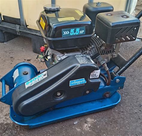 Scheppach Vibrating Wacker Plate 55hp 1100s Compactor £28728