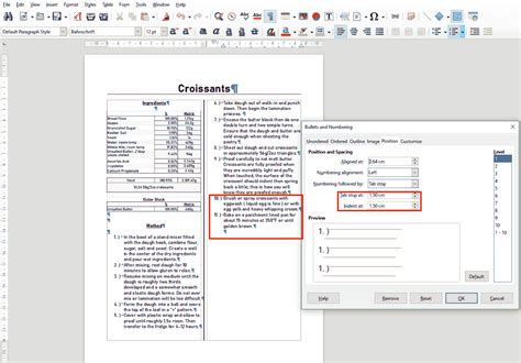 How To Remove An Extra Indent On Numbered List English Ask Libreoffice