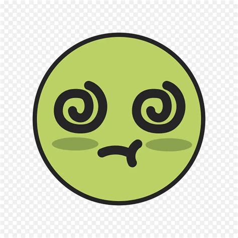 绿色卡通表情头晕元素PNG图片素材下载 图片编号qjojlvwy 免抠素材网