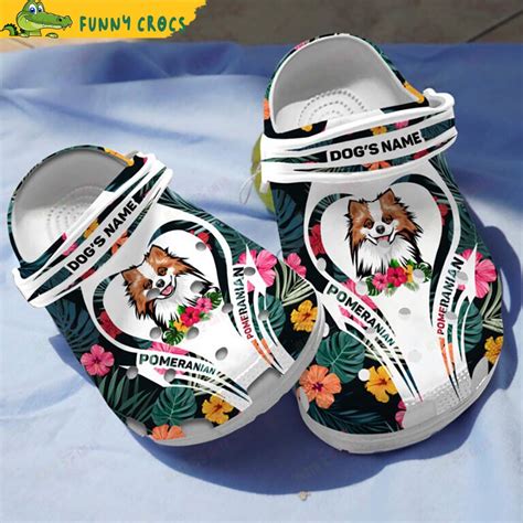 Personalized Pomeranian Crocs Clog Shoes Discover Comfort And Style
