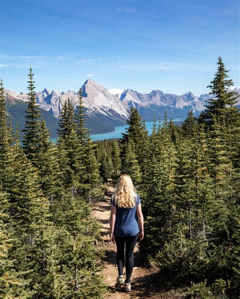 Bald Hills Trail One Of The Best Hikes At Maligne Lake Jasper — Walk