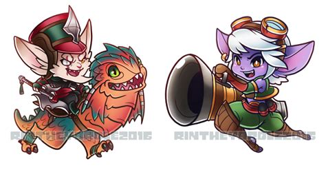 Yordle Chibi Charms By Rintheyordle Kled League Of Legends Videojuegos