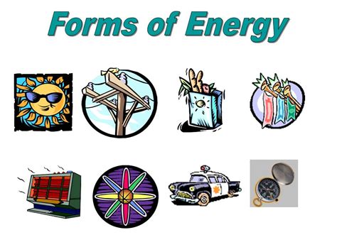 Forms Of Energy Clipart
