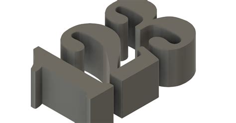 Numbers 1 2 3 4 5 6 7 8 9 0 By Raik Download Free Stl Model