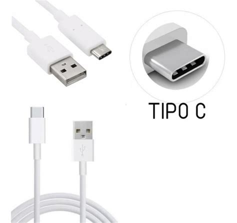 Cable Con Conector Tipo C 1 Metro Para Android Klicfon