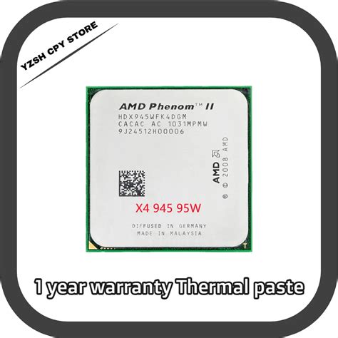 AMD-Phenom-II-tage-945-95W-3-0GHz-facades-Core-CPU-processeur ...