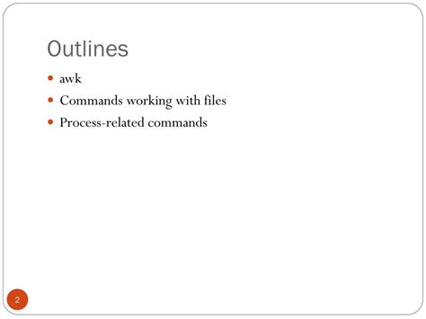 Ppt Unix Commands Powerpoint Presentation Free Download Id3035931