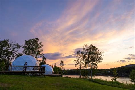 Dome 3 Starlight Northeast Cove Geodomes Mabou Cape Breton