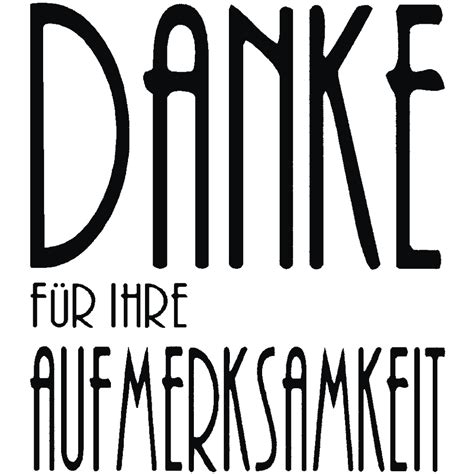 Rayher Holz Stempel Danke für Ihre Aufmerksamkeit 28 437 000