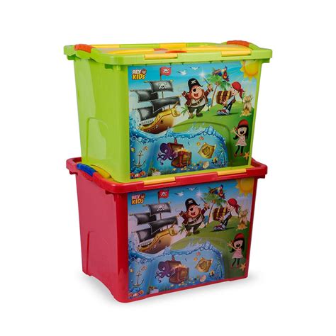 Baúl Decorado Movil Lock 70 Niño Reyplast Promart