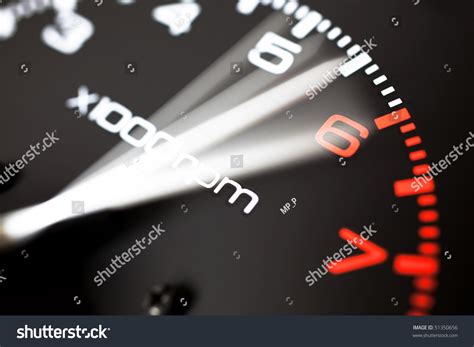 Rev Counter Car Tachemeter Close Stock Photo 51350656 Shutterstock