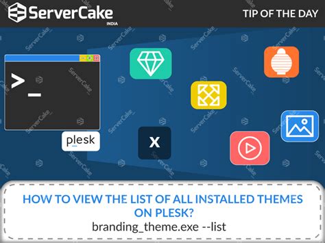 How To View The List Of All Installed Themes In Plesk Servercake