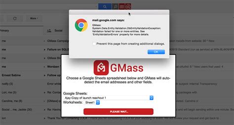 Bug Fix Gmail Mail Merge Error When Connecting To Certain Google Sheets