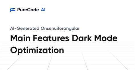 Build Great Onsenuiforangular Main Features Dark Mode Optimization