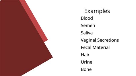 Classification Of Evidence In Forensic Science Pptx