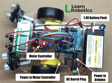 How To Power Your Arduino Mobile Robot Learn Robotics Mobile Robot