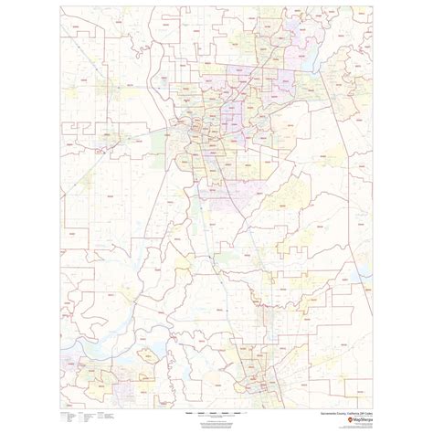Map Of California Zip Codes