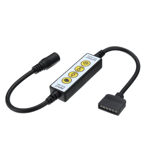 DC V A Keys LED Dimmer Controller For PIN RGB CCT Strip Light Alexnld Com