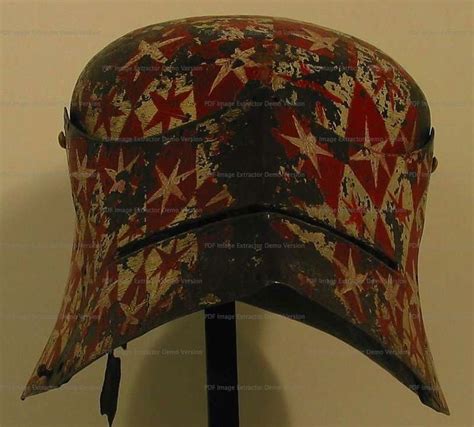 Helmet Display Stand For Medieval Armor