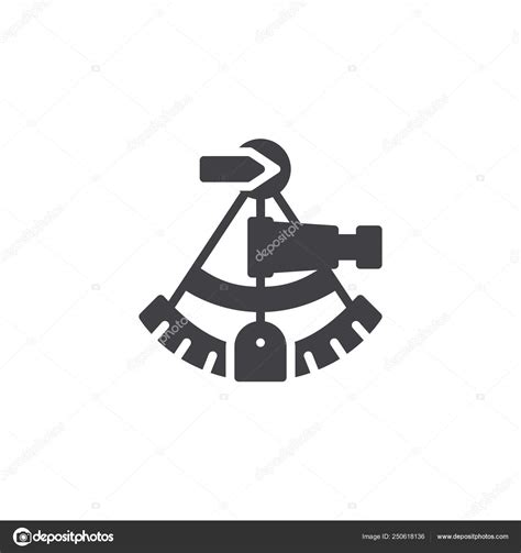 Sextant Vector Icon Stock Vector Image By ©avicons 250618136