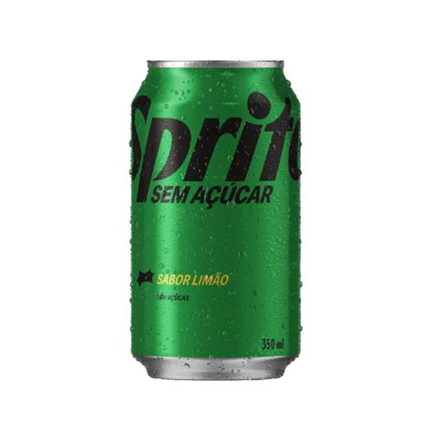 Sprite Zero Lata 350ml Refresco Sem Açúcar