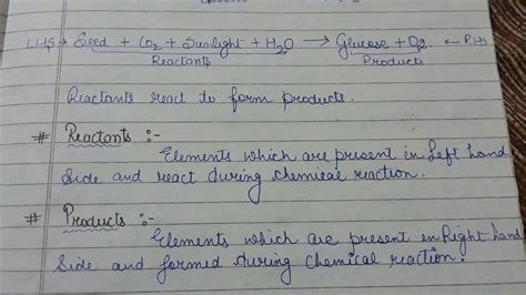 Examples Of Reactant