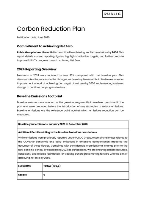 Public Public Carbon Reduction Plan Updated Jun 2025 Page 4 Created With